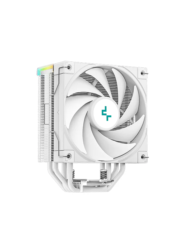 Deepcool AK400 CPU Cooler (White) with Digital Display | Crox Development
