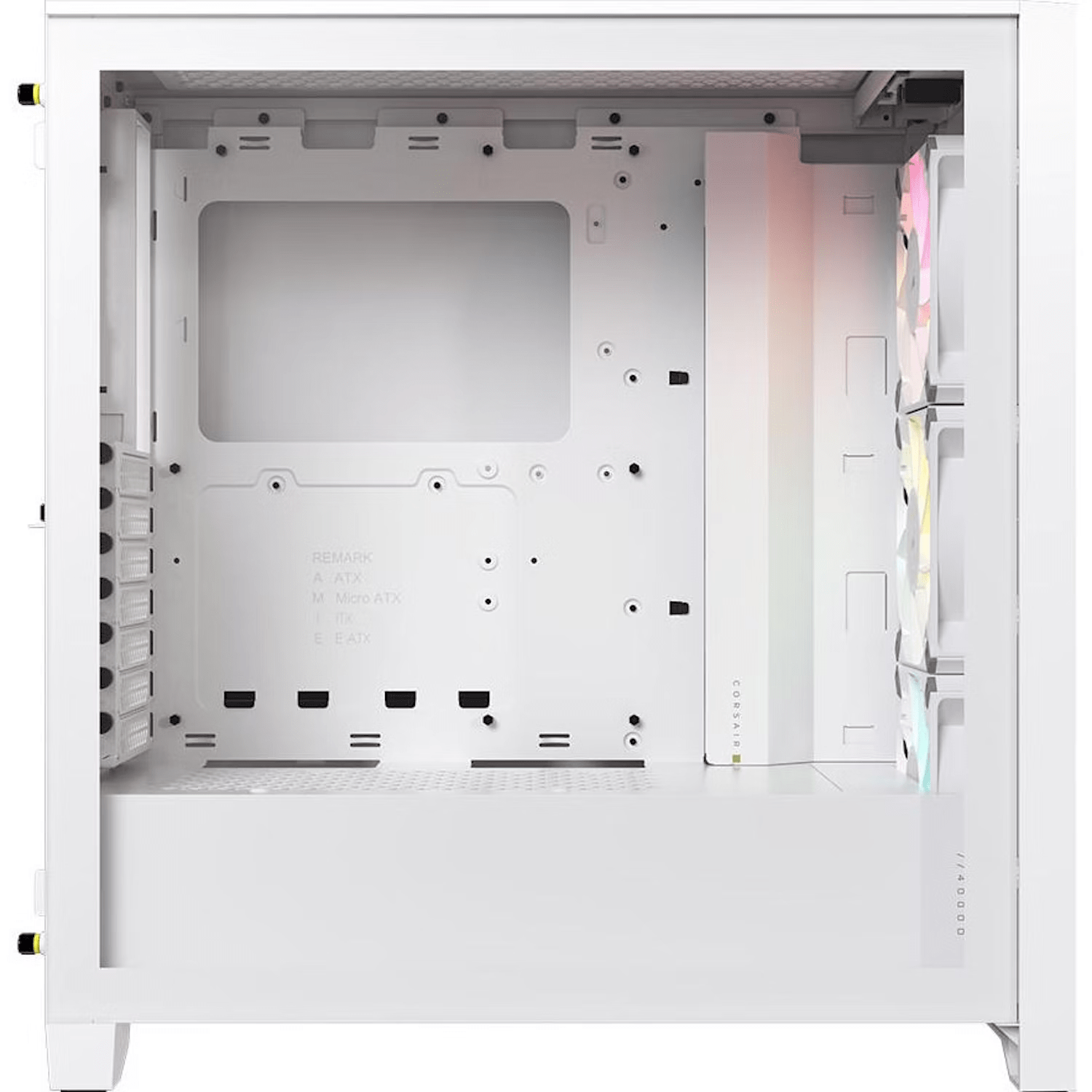 Corsair 4000D RGB Airflow ATX Case - True White | Crox Development
