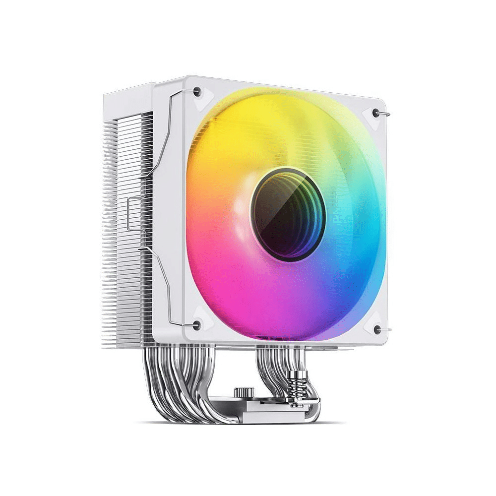 Jonsbo CR-1000 Pro ARGB 120mm (6 Heatpipe) CPU Cooler (White) | Crox Development