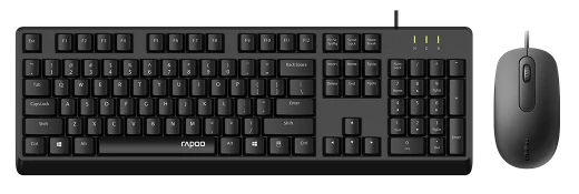 Rapoo X130 Pro Keyboard & Mouse Combo | Crox Development