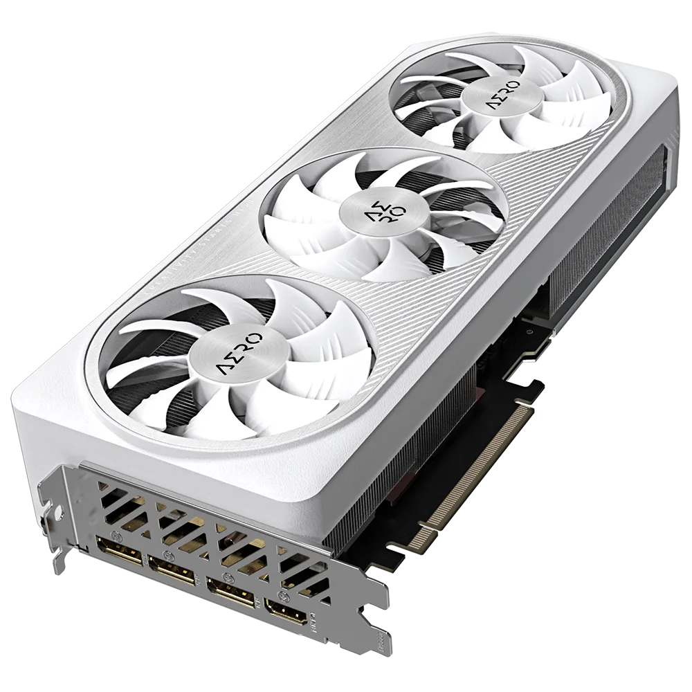 Gigabyte GeForce RTX 4070 12G Aero OC (White) Graphics Card | Crox ...