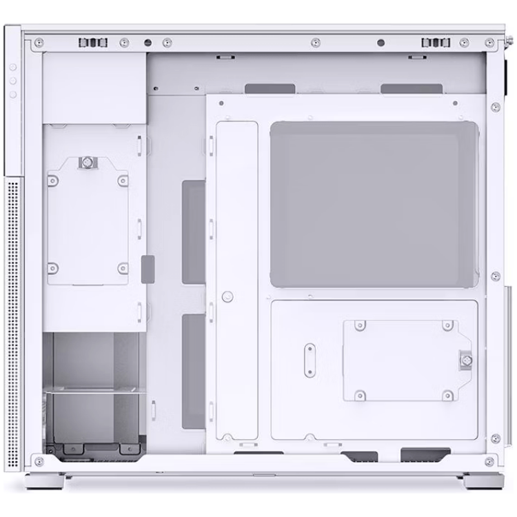 Jonsbo D41 Mesh ATX case with LCD (White) | Crox Computers