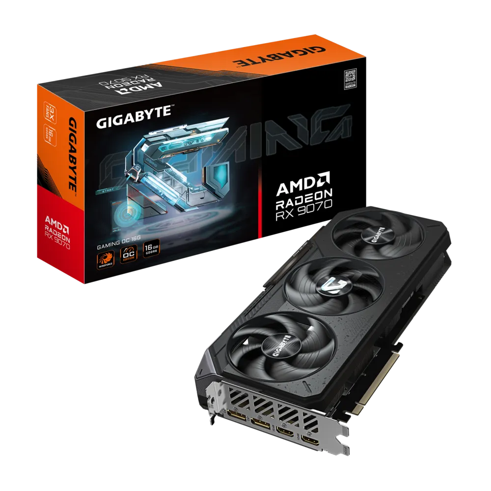 Gigabyte Radeon RX 9070 Gaming OC 16G GDDR6 Graphics Card | Crox Development