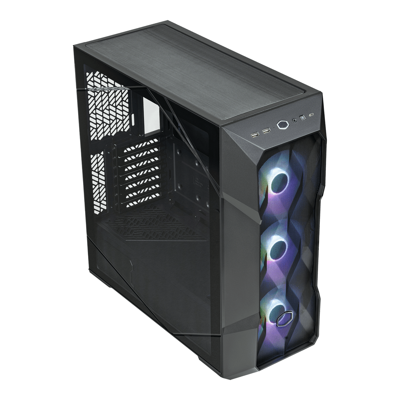 Cooler Master MasterBox TD500 Mesh ATX Case (Black) | Crox Development