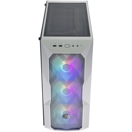 Cooler Master MasterBox TD500 Mesh ATX Case (White) | Crox Computers